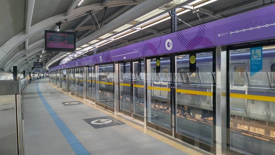 Linha-5 Lilás do metrô em São Paulo terá extensão até Jardim Ângela