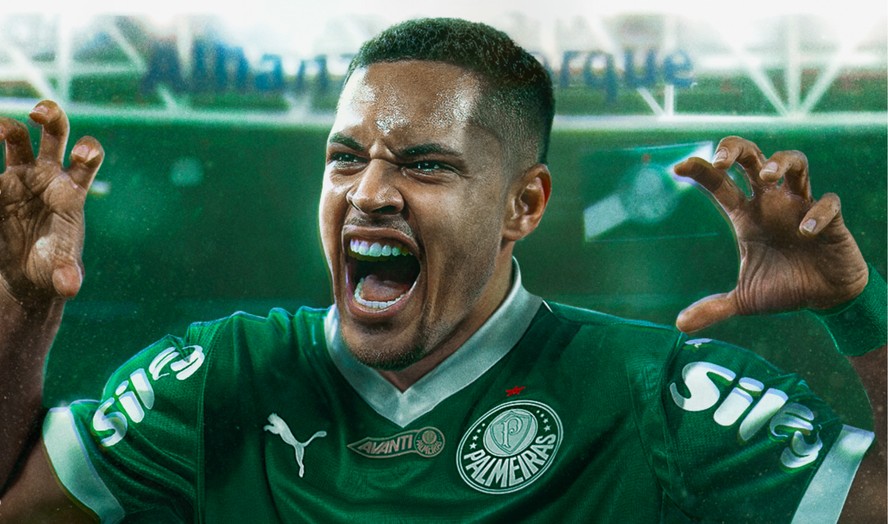 Vitor Roque deve ser a principal novidade no Palmeiras contra o Cruzeiro