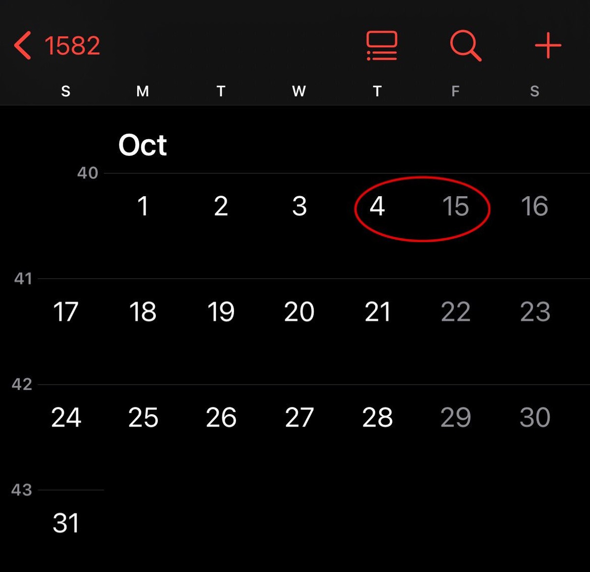 Por que o calendário tem menos 10 dias em 1582? Mudança foi definida ...
