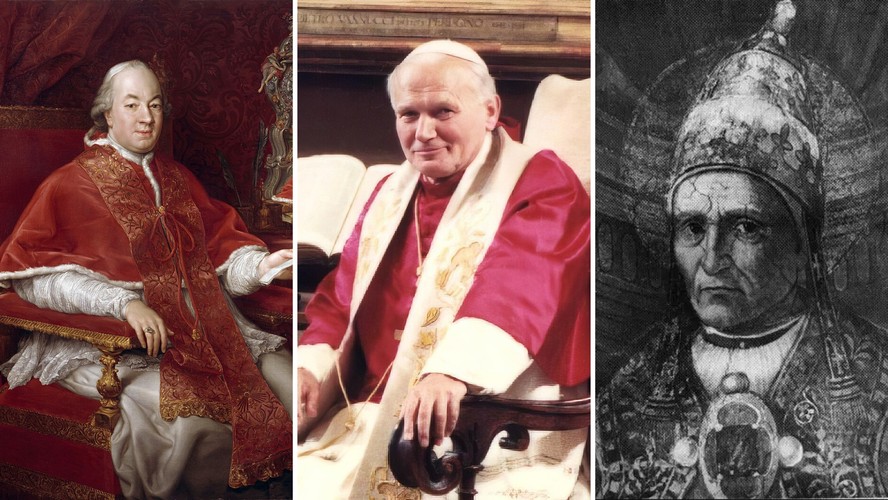 Vitor I, Pio VI, João Paulo II, Bento XVI: relembre a história dos ...