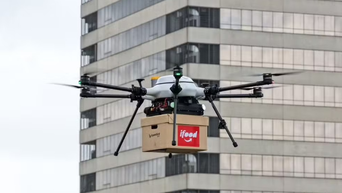 iFood começa a usar drones para fazer entregas em São Paulo