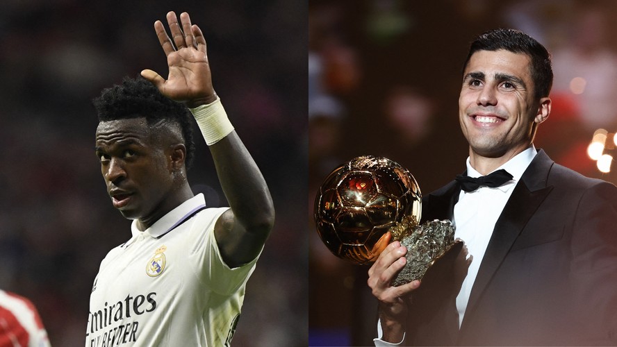Vini Jr. perde Bola de Ouro; Rodri é eleito o melhor jogador do mundo