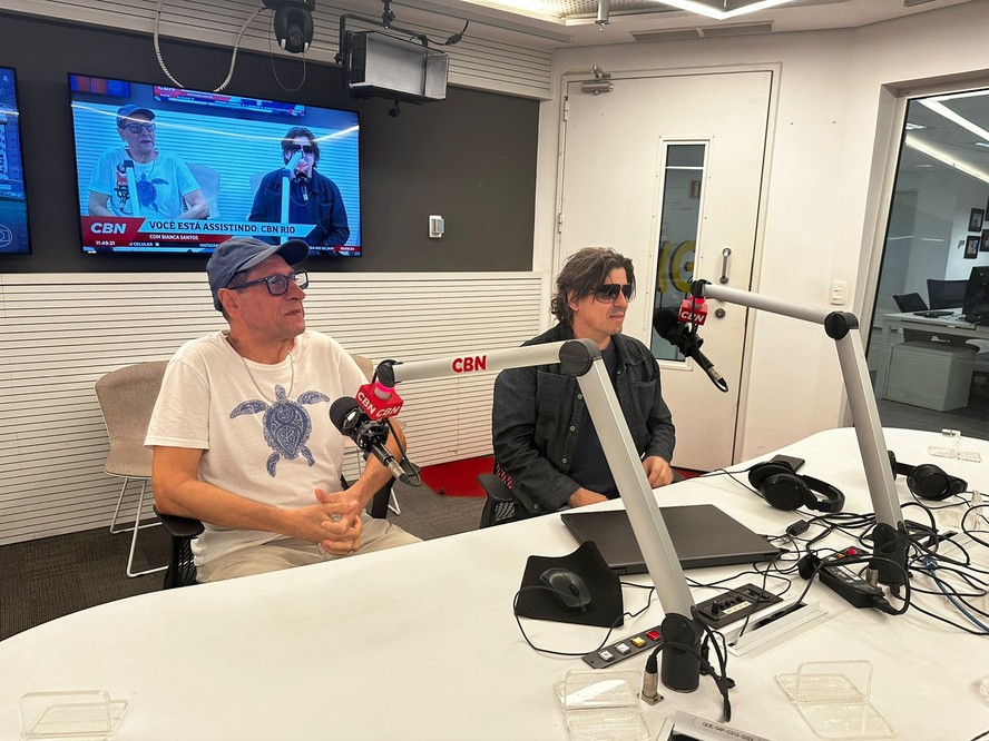 ‘Uma alegria estar de volta ao Rock in Rio’, diz Maurício Barros, integrante do Barão Vermelho