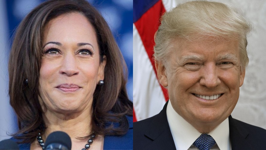 Eleições nos EUA: pesquisa mostra Kamala Harris e Donald Trump ...