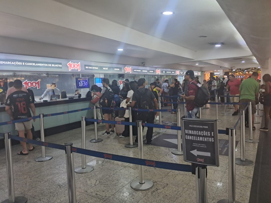 Mais de 1,2 milhão pessoas passaram pelo Galeão e rodoviária do Rio durante festas de fim de ano ...