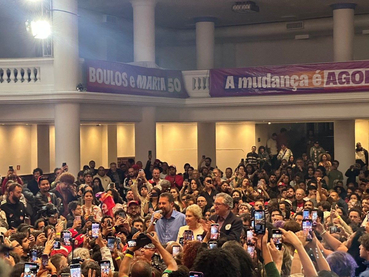 Boulos discursa após derrota: 'a nossa luta não começou hoje, e não ...