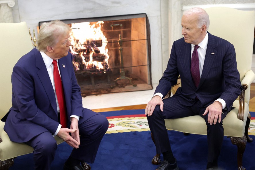 Trump deseja boa recuperação para Biden e se diz 'triste' após ...