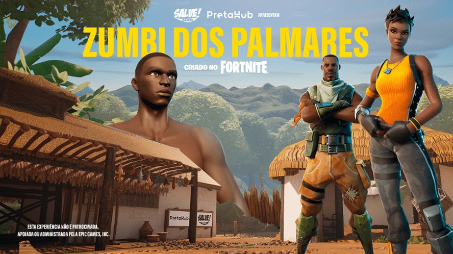 Zumbi e Dandara dos Palmares no Fortnite: saiba como jogar novo mapa ...