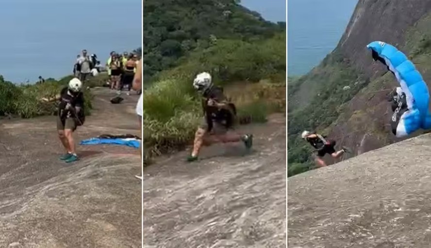 Polícia investiga circunstâncias da morte de paraquedista no Rio de Janeiro