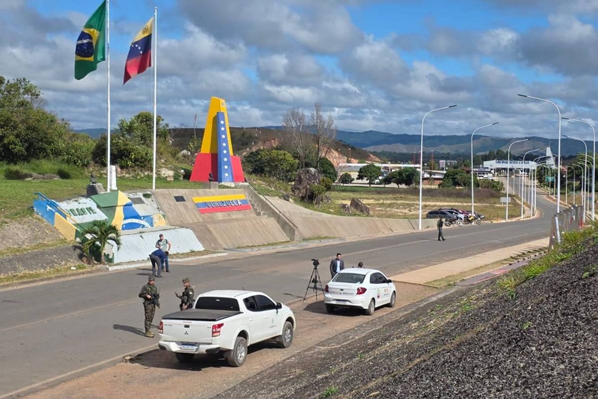 Fluxo de migrantes segue tranquilo na fronteira entre Brasil e ...