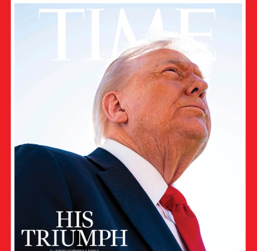 Depois da reclamação de Trump sobre ausência de cabelo em foto, revista ...