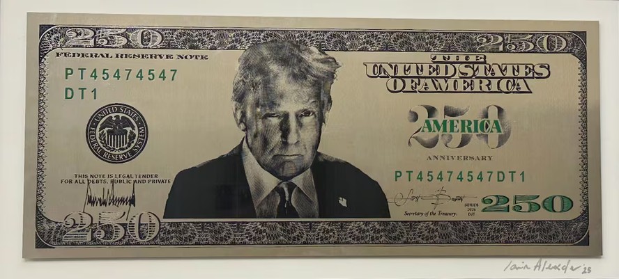 Trump e aliados pressionaram para criação de nota de U$250 com rosto de ...