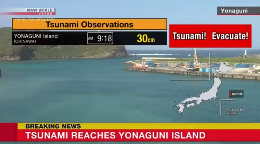 Forte terremoto atinge Taiwan e autoridades emitem alerta de tsunami para Japão e Filipinas