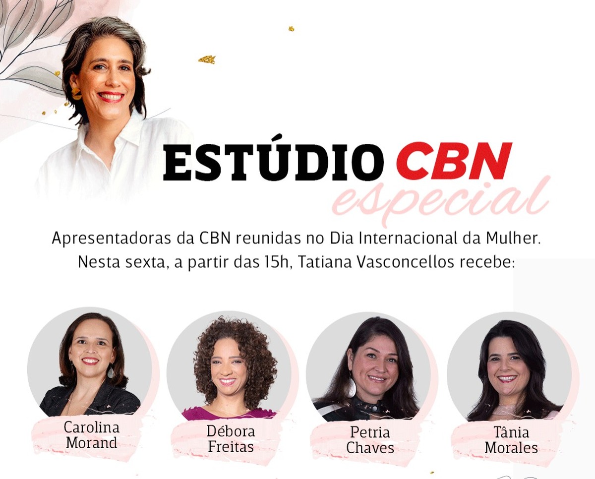 Apresentadoras da CBN se reúnem em programa especial do Dia ...