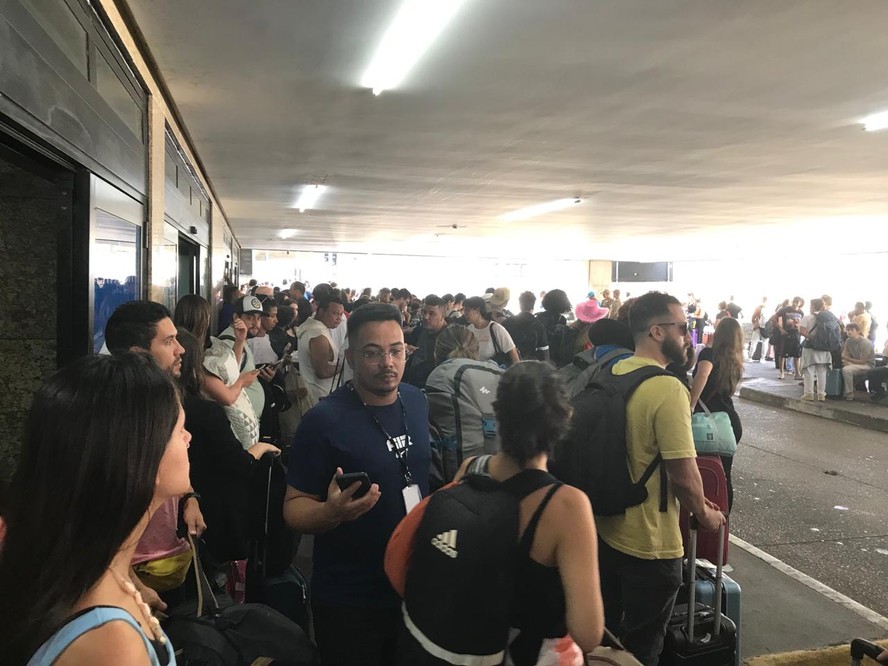 Rodoviária Novo Rio registra grande movimento de passageiros