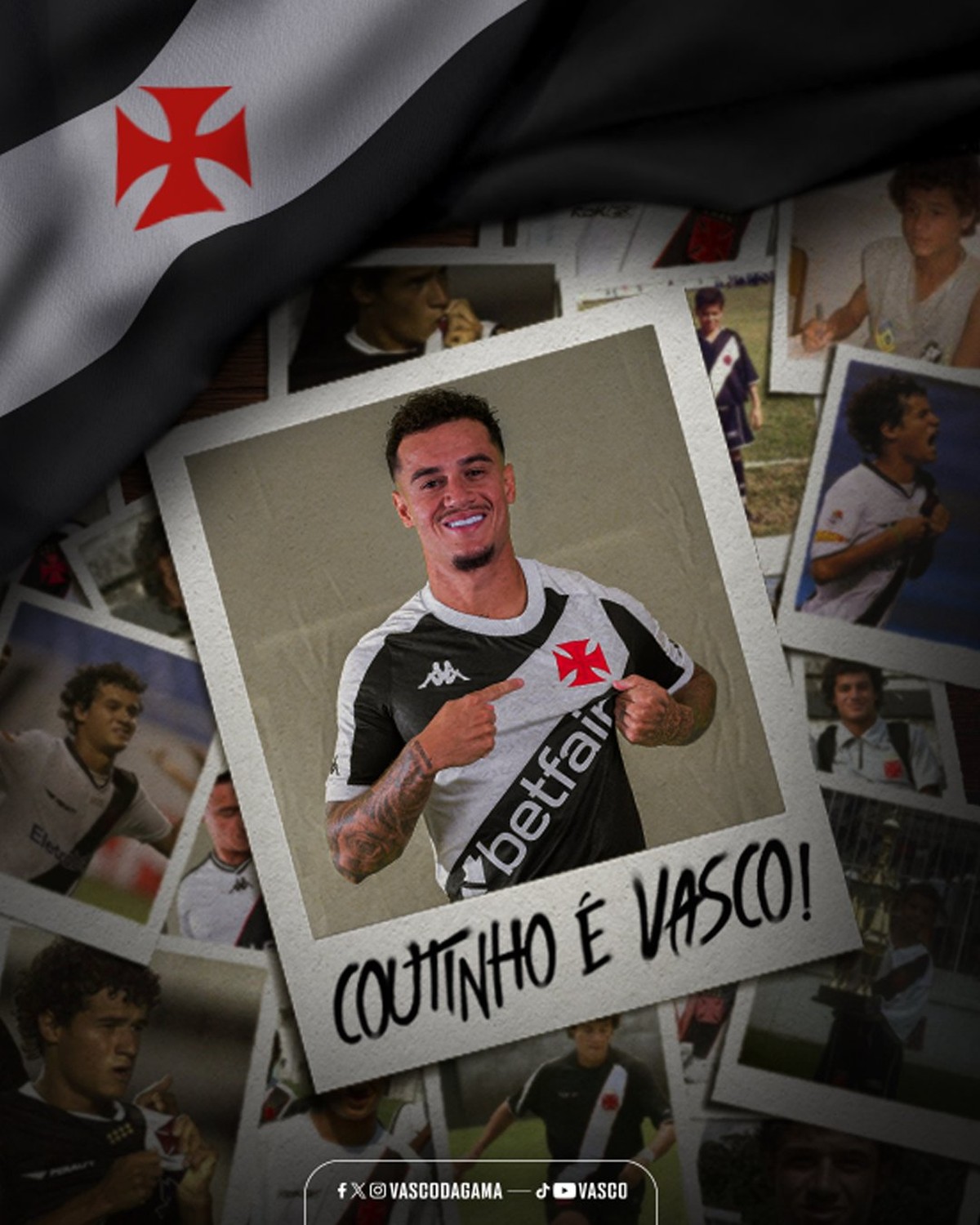 'Coutinho é do Vasco': Vasco da Gama anuncia contratação de Philippe ...