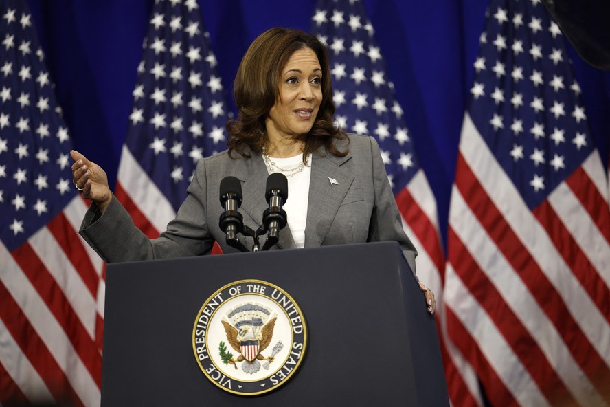 Convenção democrata que vai oficializar Kamala Harris como candidata ...