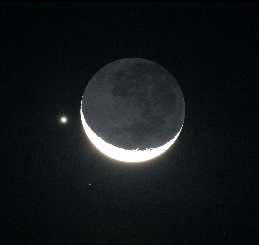 Lua e Vênus voltam a dividir o céu nesta quinta; conjunção encantou ...