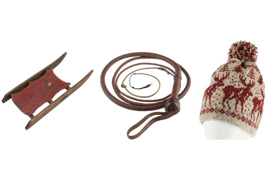 Chicote de 'Indiana Jones', gorro de 'Esqueceram de Mim' e outros itens ...