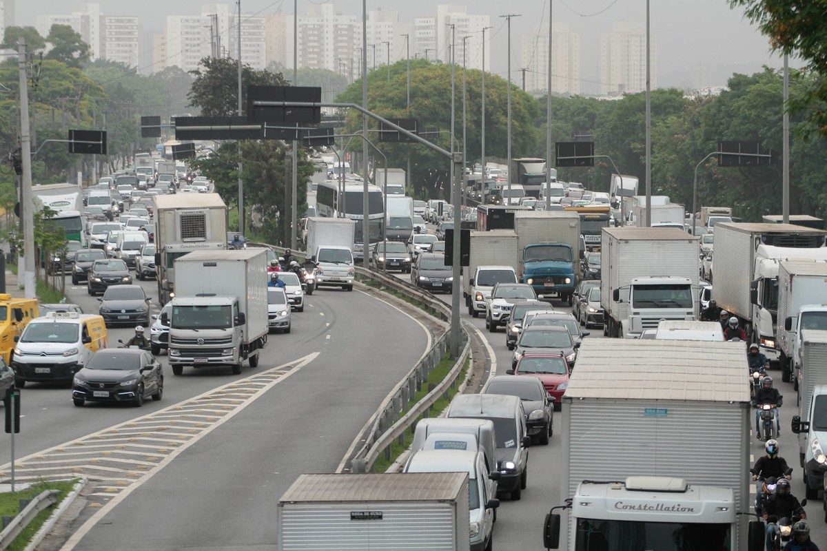 Novembro teve maior média de congestionamento em São Paulo desde 2020